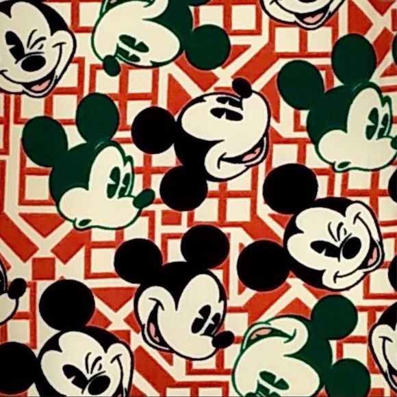 LuLaRoe | Pants & Jumpsuits | Lularoe Disney Mickey Mouse Os Leggings ...